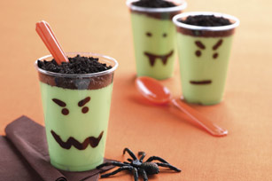 Scary Pudding Cups – Food Channel