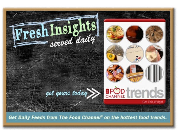 Introducing The Food Channel Widget – Food Channel