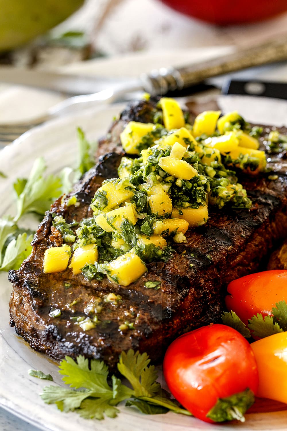 Brazilian Mango Chimichurri Steak – Food Channel